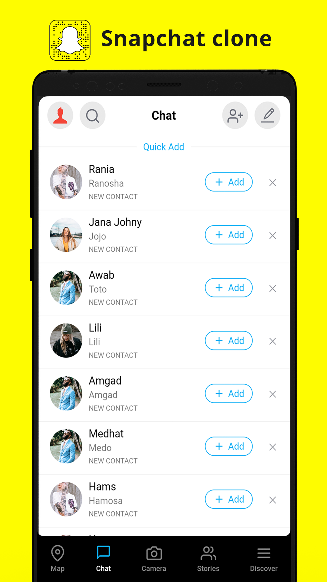 Snapchat Clone | It's All Widgets! Snapchat Clone | It's All Widgets!